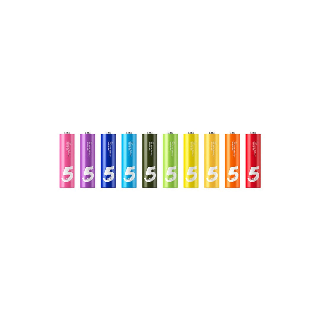 Xiaomi AA Rainbow Batteries (10 count) — GIZMO CENTRAL